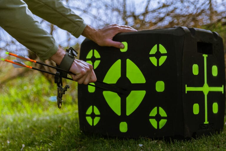 SEVR 21" HD Archery Target with Easy-Pull Foam - best archery target