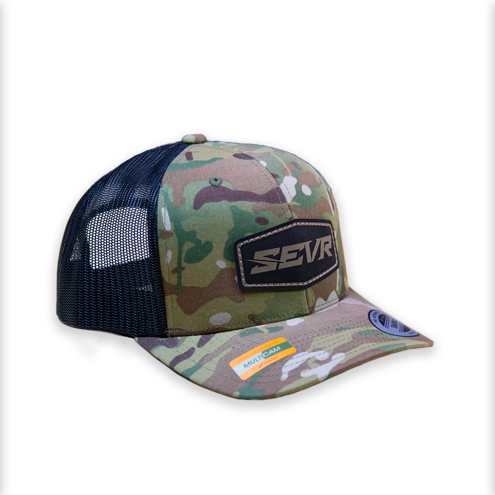 SEVR CIRCLE LOGO HAT - GREY - Sevr Broadheads