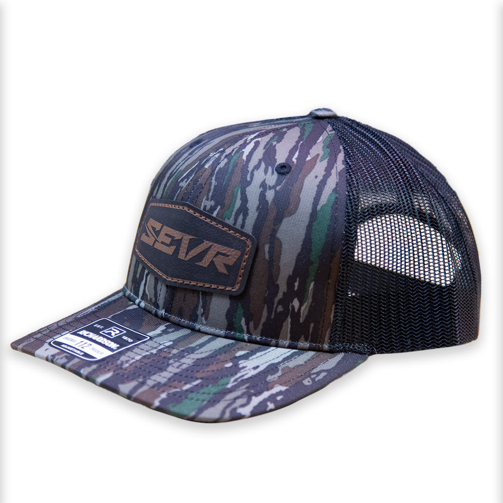 SEVR PATCH HAT - WOODLAND CAMO - Sevr Broadheads