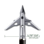 Ti 1.5 4-Blade HYBRID BROADHEAD - Crossbow Broadheads - Sevr Broadheads