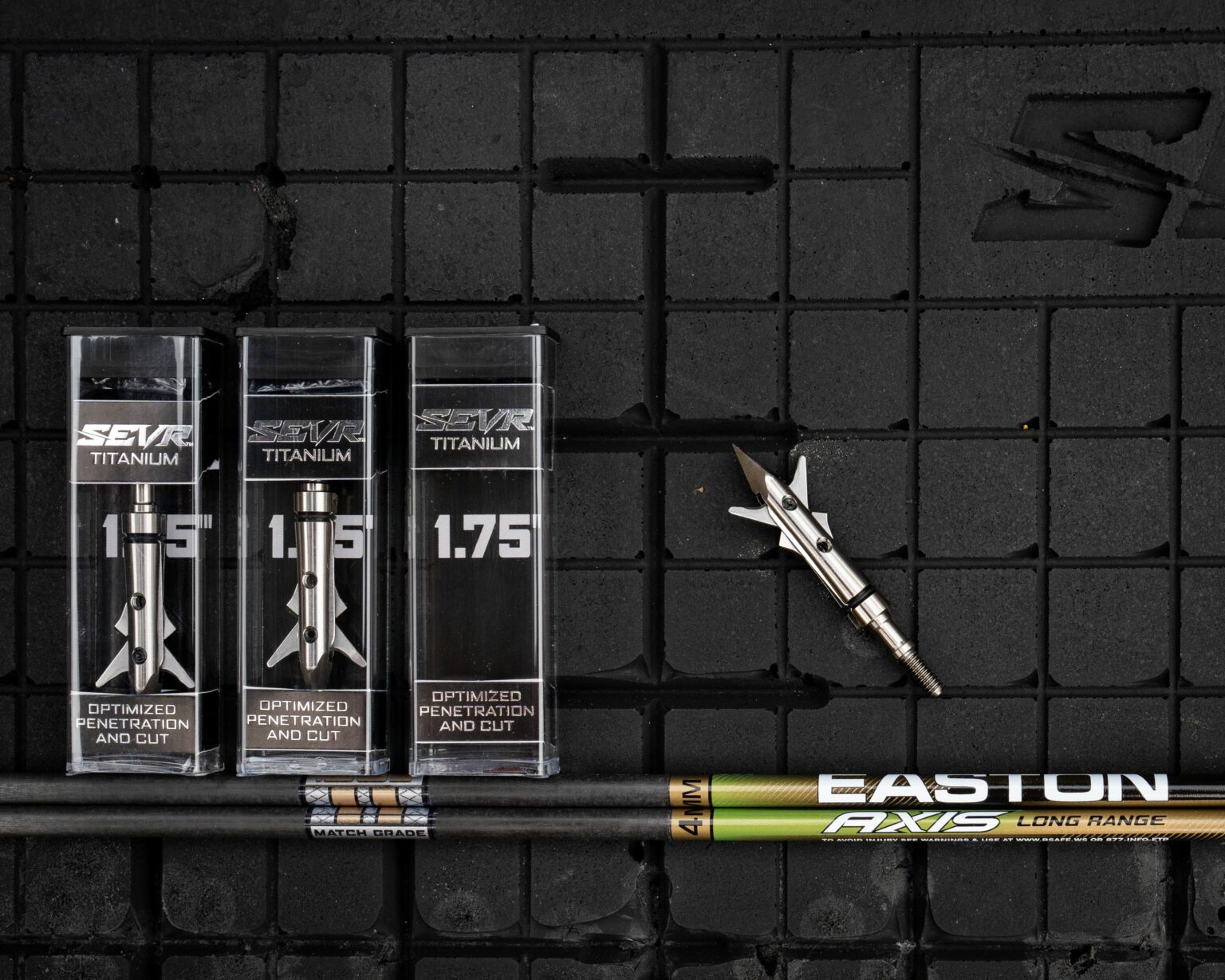 Ti 1.75 2-BLADE BROADHEAD - Sevr Broadheads