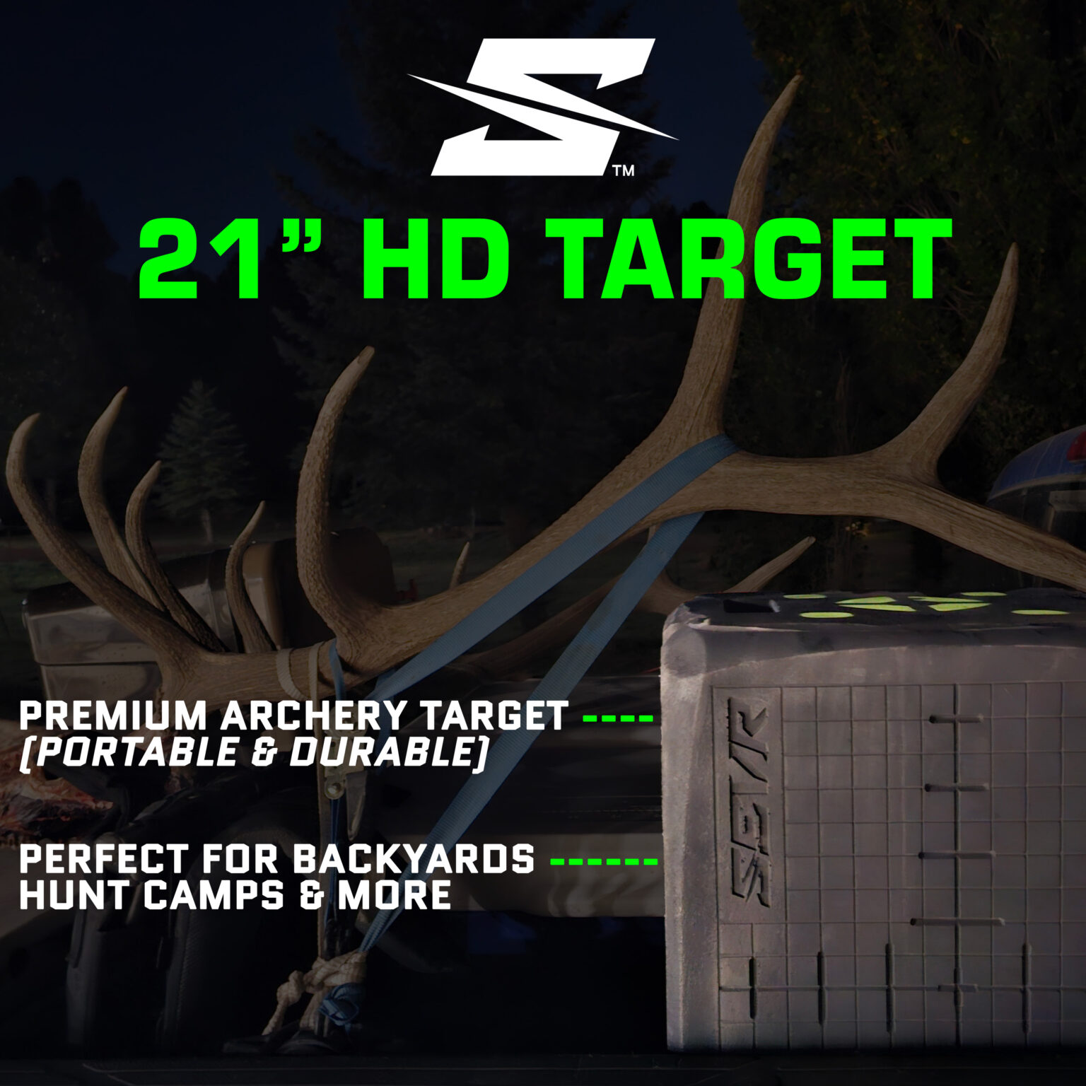 SEVR 21" HD Archery Target with Easy-Pull Foam - best archery target